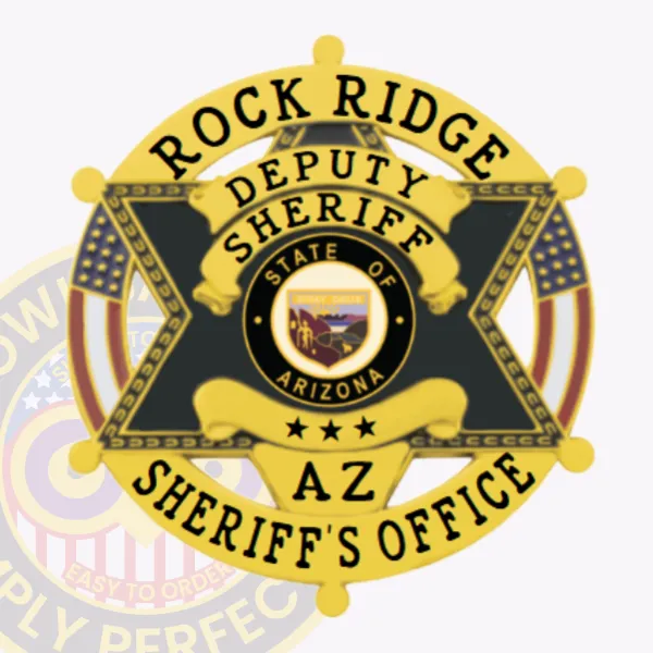 Custom Deputy Sheriff Badges: No Setup Fees & Bulk Discounts