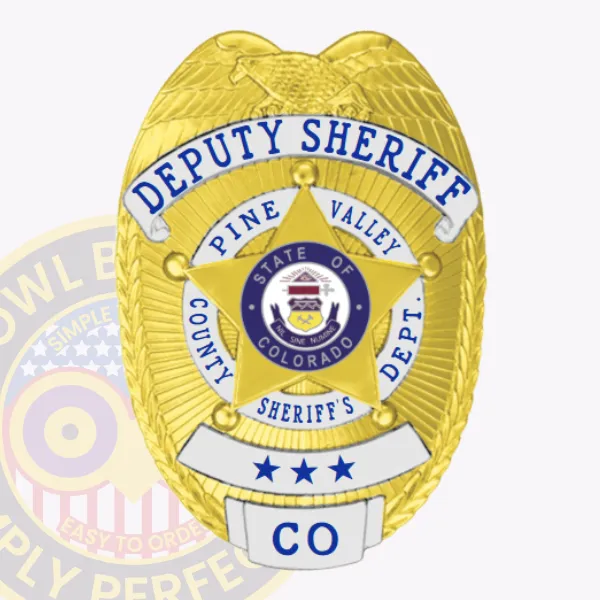 Custom Deputy Sheriff Badges | Personalize In Minutes Today