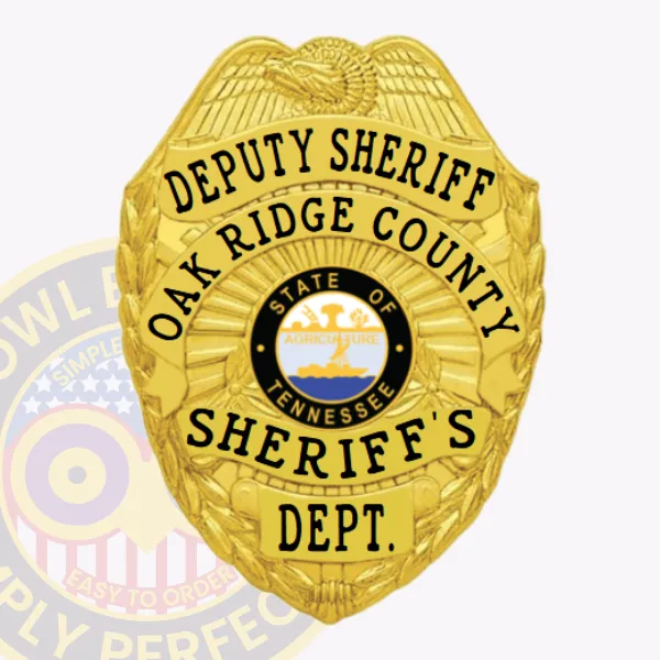 Custom Deputy Sheriff Badges | Design And Order Yours Today