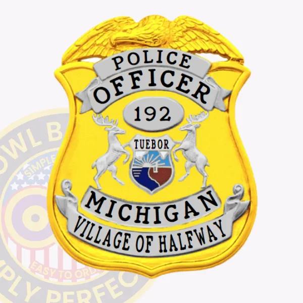 Custom Police Badges And Security Badges Owl Badges