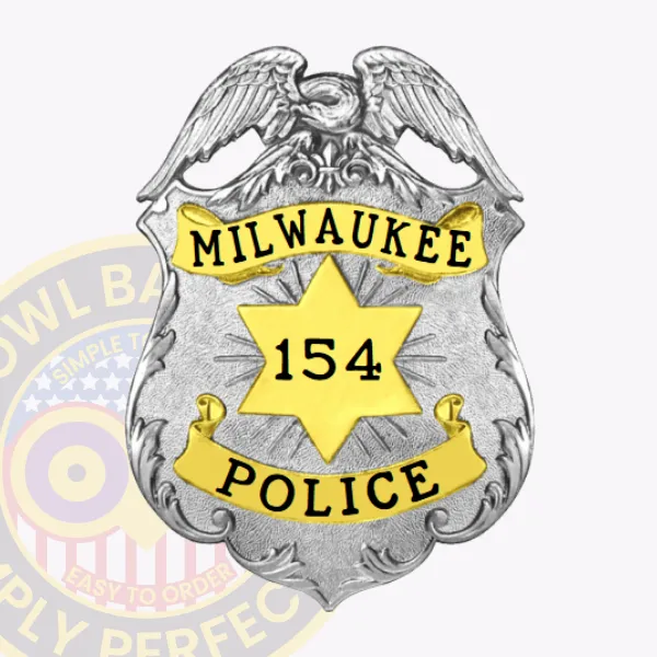 Custom Police Badges And Security Badges Owl Badges